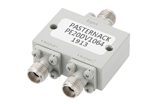 2 Way 2.92mm Power Divider from 18 GHz to 40 GHz Rated at 20 Watts