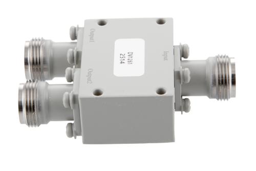 2 Way N Female Input Connector Power Divider, From 7 GHz to 8.5 GHz ...
