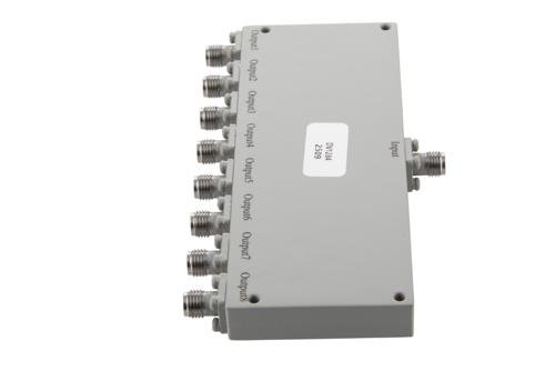 8 Way 2.92mm Female Input Connector Power Divider, From 6 GHz to 43.5 ...
