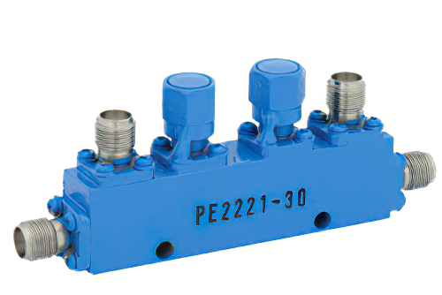Dual Directional 30 dB SMA Coupler From 4 GHz to 8 GHz Rated To 50 Watts