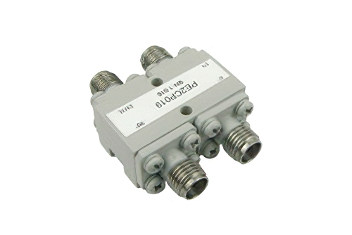90 Degree SMA Hybrid Coupler from 4 GHz to 8 GHz Rated to 50 Watts