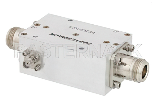Dual Directional 50 dB N Coupler From 20 MHz to 500 MHz Rated To 1000 Watts