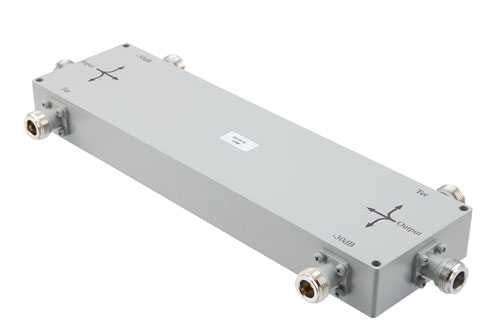 Dual Directional 30 dB N Coupler from 500 MHz to 1000 MHz Rated to 500 ...