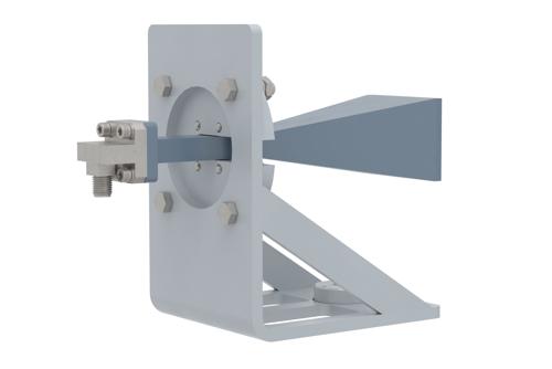 WR-28 Standard Gain Horn with 20 dBi gain, 2.92mm Female connector ...