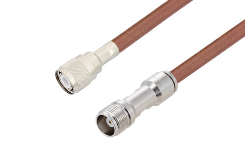 HN Male to HN Female Cable Using RG393 Coax