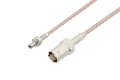 SMB Jack to BNC Female Cable Using RG316 Coax