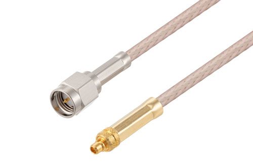 SMA Male to MMCX Plug Cable Using RG316-DS Coax