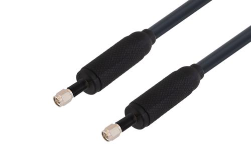 Waterproof IP68 SMA Male (Plug) to SMA Male (Plug) Low Loss Cable Using ...