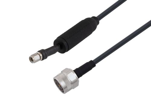 Waterproof IP68 SMA Male (Plug) to N Male (Plug) Low Loss Cable 48 Inch ...