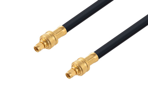 SMA Male to SMA Male Low Loss Cable Using LMR-400 Coax, LF Solder