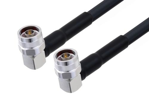 Fire Rated N Male Right Angle to N Male Right Angle Low Loss Cable ...