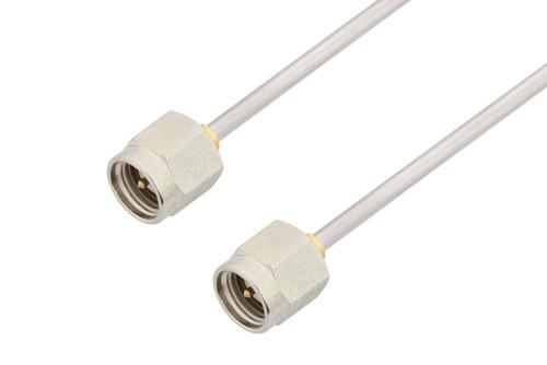 SMA Male to SMA Male Cable Using Tinned RG405 Coax