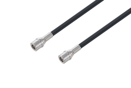 QMA Male to QMA Male Low Loss Cable Using LMR-195 Coax