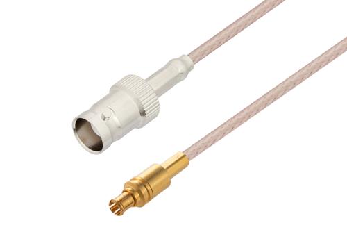 75 Ohm MCX Plug to 75 Ohm BNC Female Cable Using 75 Ohm RG179 Coax