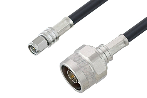 SMA Male to N Male Cable Using LMR-240-DB Coax