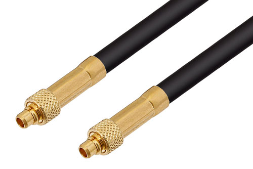 MMCX Plug to MMCX Plug Low Loss Cable Using LMR-100 Coax