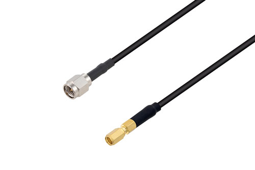 SMA Male to SSMC Plug Low Loss Cable 200 cm Length Using LMR-100 Coax ...