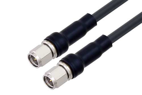 Fire Rated SMA Male to SMA Male Low Loss Cable Using LMR-200-FR Coax ...