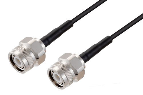 TNC Male to TNC Male Cable Using RG174 Coax