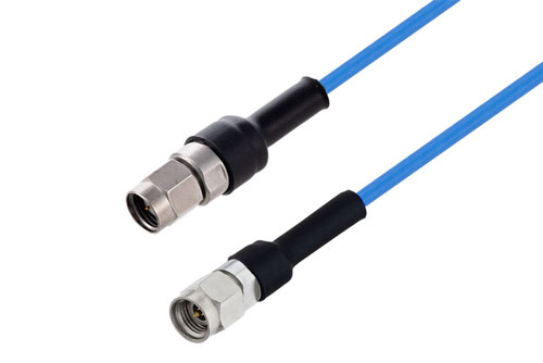 2.4mm Male to 2.92mm Male Cable 6 Inch Length Using PE-P086 Coax with ...