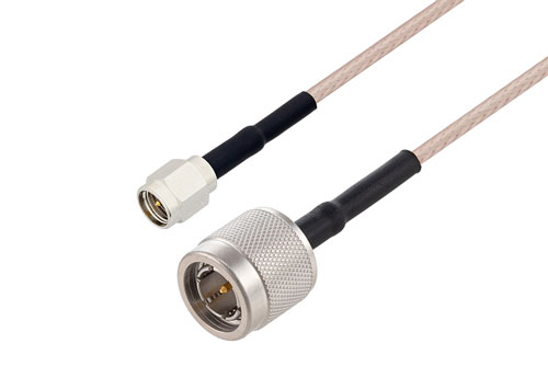 50 Ohm SMA Male to 75 Ohm TNC Male Cable Using 75 Ohm RG179 Coax with ...