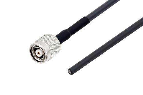 Reverse Polarity TNC Plug to Straight Cut Lead Low Loss Cable Using LMR ...