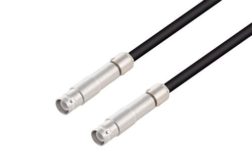 SHV Jack to SHV Jack Cable Using 75 Ohm RG59 Coax