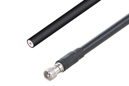 UHF Male to Straight Cut Lead Low Loss Cable Using LMR-600 Coax with ...