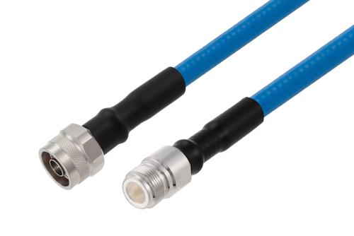 Plenum N Male to N Female Low PIM Cable Using SPP-375-LLPL Coax