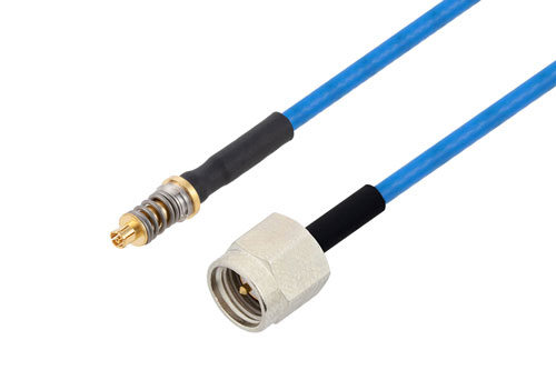 Mini SMP Female to SMA Male VITA 67 Cable Using PE-P086HF Coax with ...