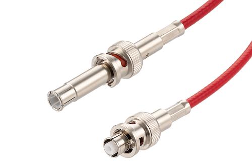 10KV Male to SHV Plug Cable Using RG303HV Coax