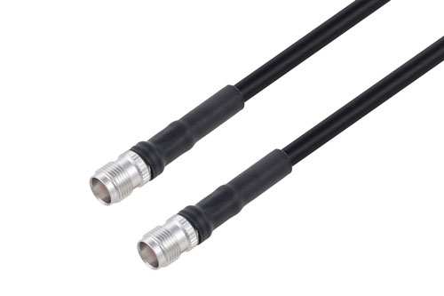 TNC Female to TNC Female Low Loss Cable Using TCOM-240 Coax with Times ...