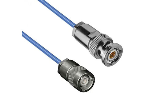 78 Ohm 3-Slot TRS Subminiature Solder/Clamp Plug to 3-Slot TRB Solder ...