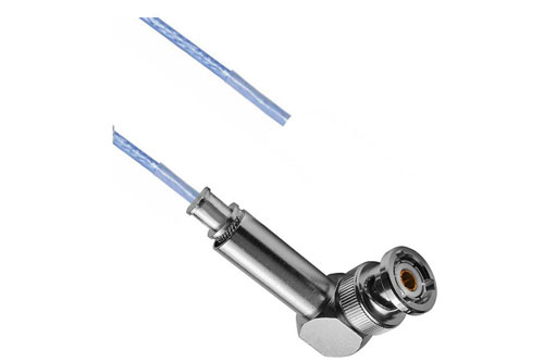 TRB 3-Slot Right Angle Plug with Blunt Cut for 78 Ohm M17/176-00002 Cable