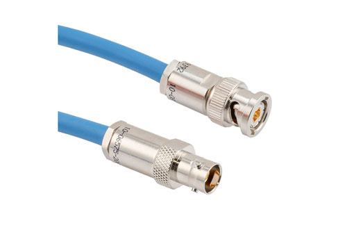 LSZH 2-Slot TRB Plug to 3-Lug TRB Jack 1553 Twinax Cable Using 78 Ohm ...