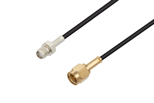 SMA Male to SMA Female Low Loss Cable Using LMR-100 Coax