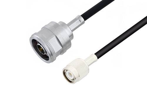 N Male to TNC Male Cable Using RG223 Coax