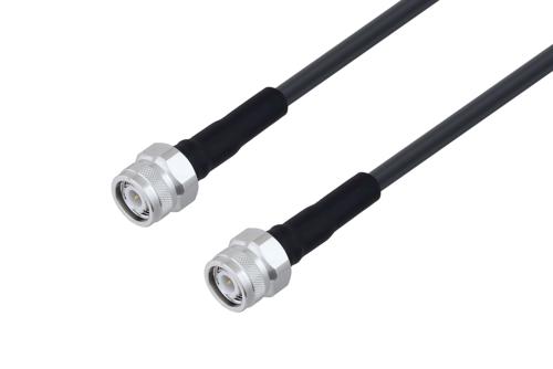 TNC Male to TNC Male Low Loss Cable Using PE-C240 Coax