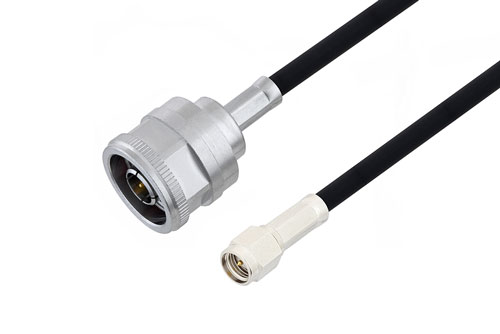 N Male to SMA Male Cable Using RG223 Coax