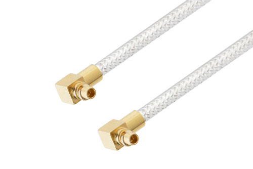 MMCX Plug Right Angle to MMCX Plug Right Angle Cable 9 Inch Length ...