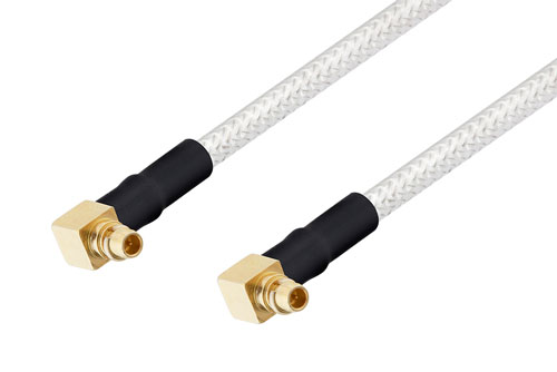 MMCX Plug Right Angle to MMCX Plug Right Angle Cable Using PE-SR405FL ...