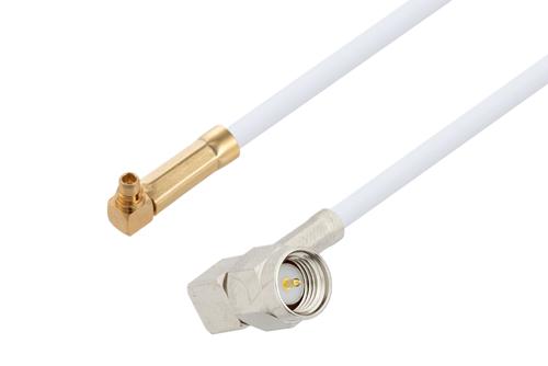 MMCX Plug Right Angle to SMA Male Right Angle Cable Using RG188-DS Coax ...