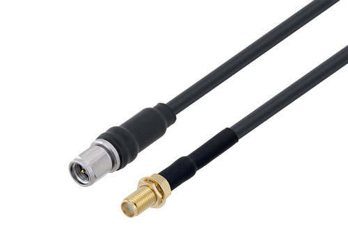 SMA Female Bulkhead to SMA Male Low Loss Cable 48 Inch Length Using LMR ...