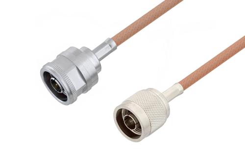 N Male to N Male Cable Using RG400 Coax