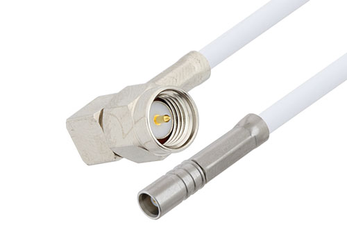MCX Jack to SMA Male Right Angle Cable Using RG188-DS Coax