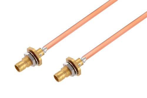 Slide-On BMA Plug Bulkhead to Slide-On BMA Plug Bulkhead Cable 36 Inch ...