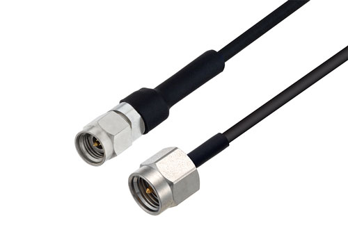 2.92mm Male to SMA Male Cable Using PE-SR405FLJ Coax