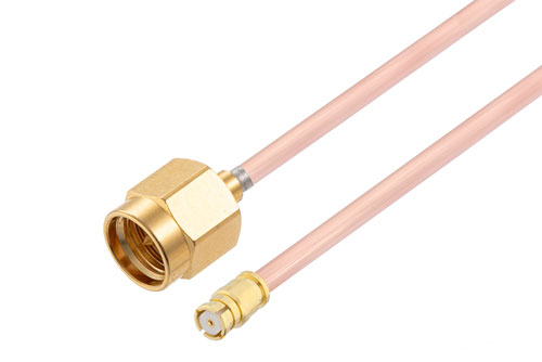 SMA Male to SMP Female Cable Using RG405 Coax
