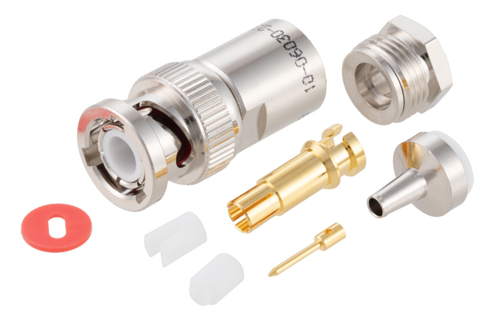 78 Ohm TRB Plug 1553 Connector Crimp/Solder Attachment for 30-02003 ...