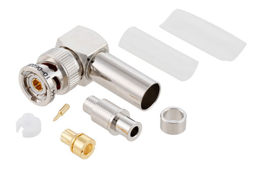 78 Ohm TRB Plug 1553 Connector Crimp/Solder Attachment for M17/176-00002,